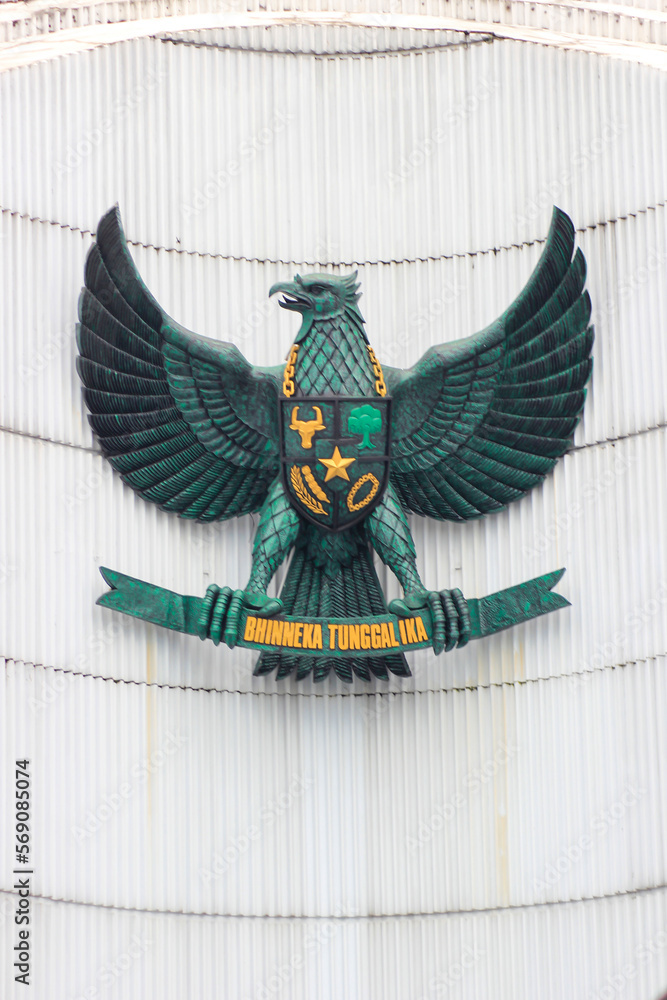 BANDUNG, INDONESIA, MAY 13, 2022 : Monument to the West Java People's ...