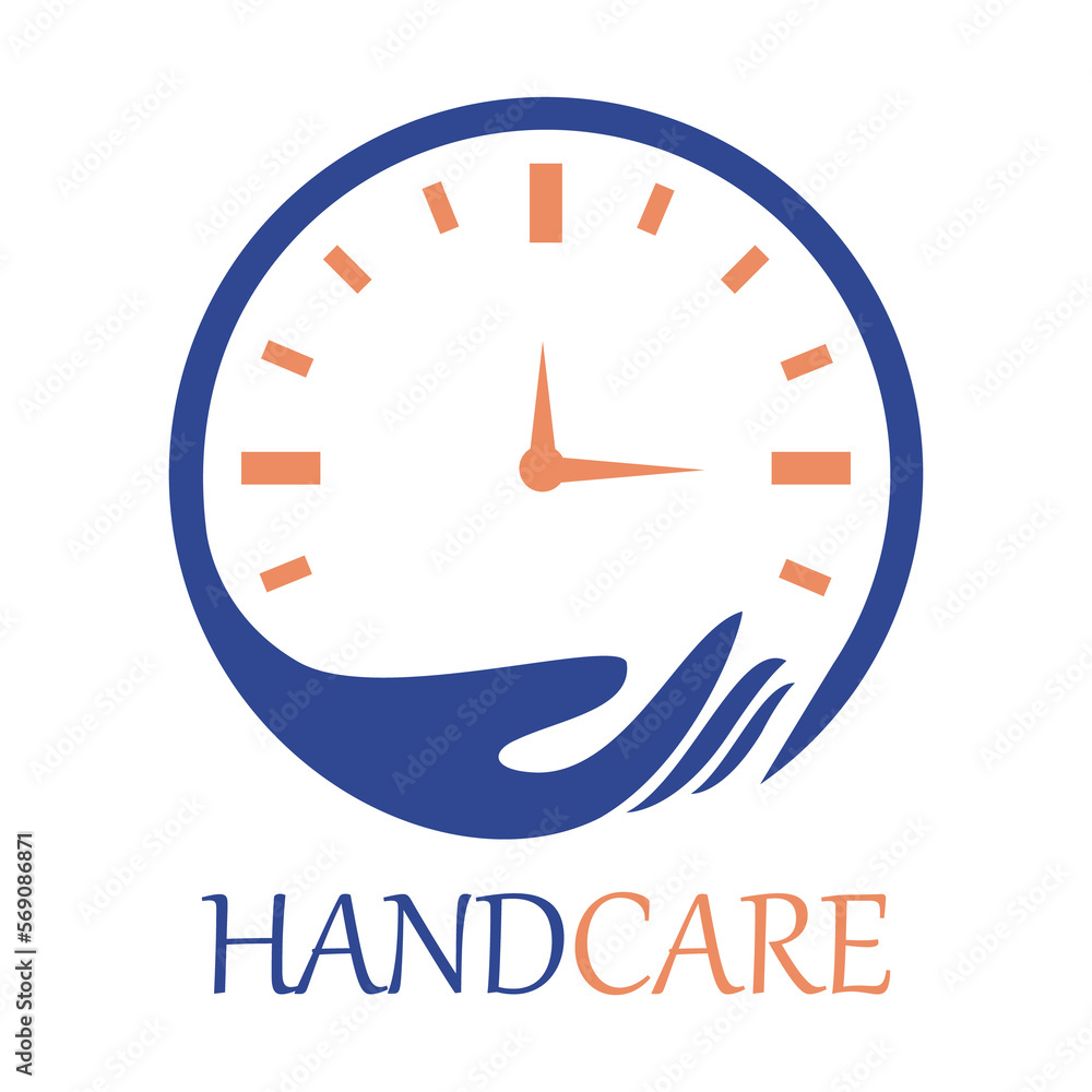 Time Care Logo Template Design Vector. Design Concept, Creative Symbol ...