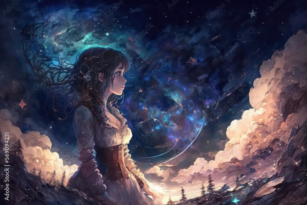 Fantasy Starry Sky