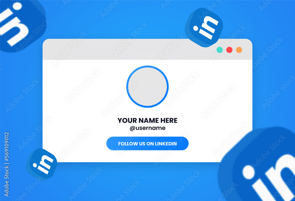 Lombok, Indonesia – February 7, 2023: 3d Linkedin logo with avatar ...