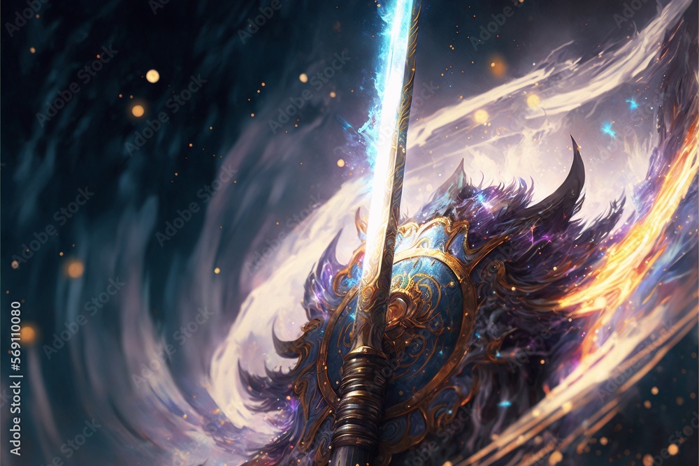 The Enchanted Armory: A Collection of Fantasy Weapons. Generative AI ...