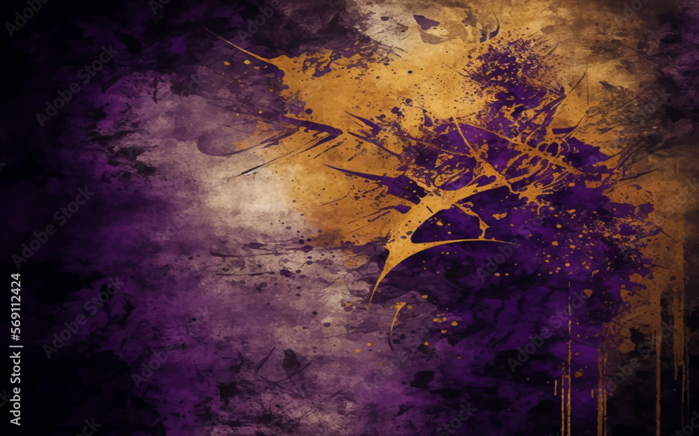 beautiful purple and gold colorful texture background design. Luxury ...