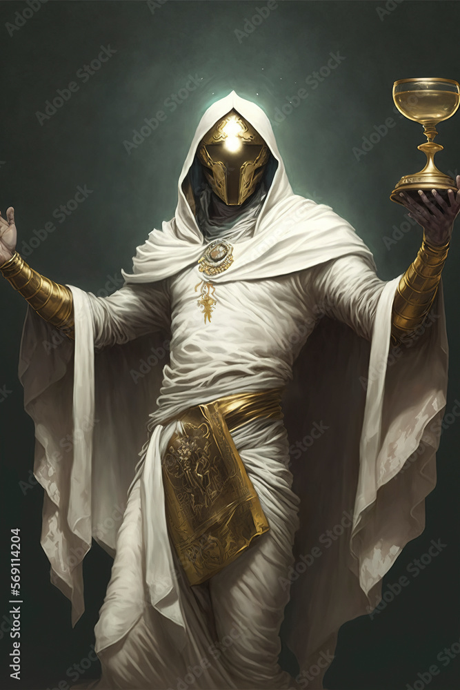ภาพประกอบสต็อก Futurist Bacco, Dionysus, god of wine, parties, fruits ...