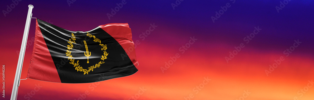 The Black American Heritage Flag is an ethnic flag that represents the ...