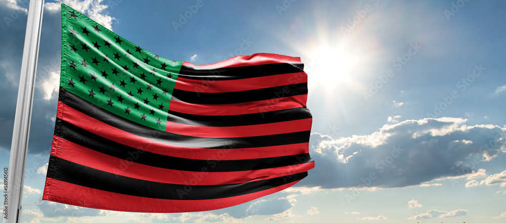 juneteenth Symbolic Behind the Pan-African Flag African American flag ...