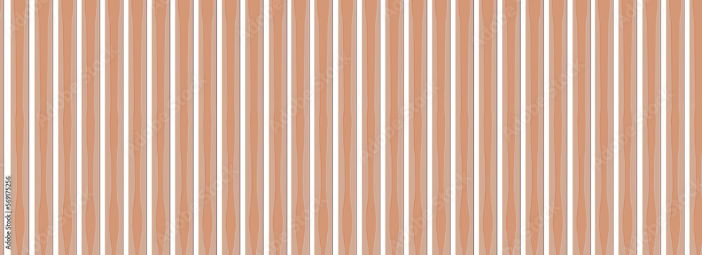 Natural wooden lath slates or stripes on transparent background ...