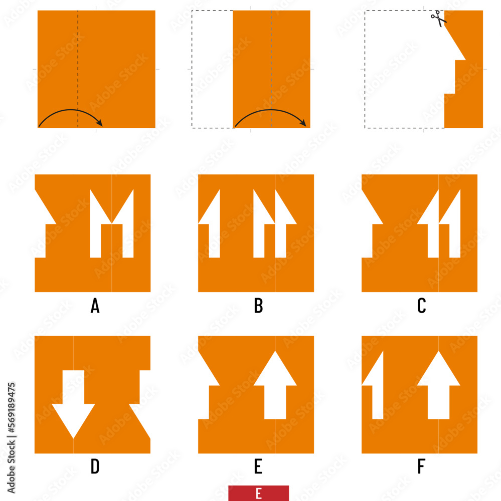Paper Cutting - Paper folding. IQ test, intelligence questions, Visual ... Paper Cutting - Paper folding. IQ test, intelligence questions, Visual ...