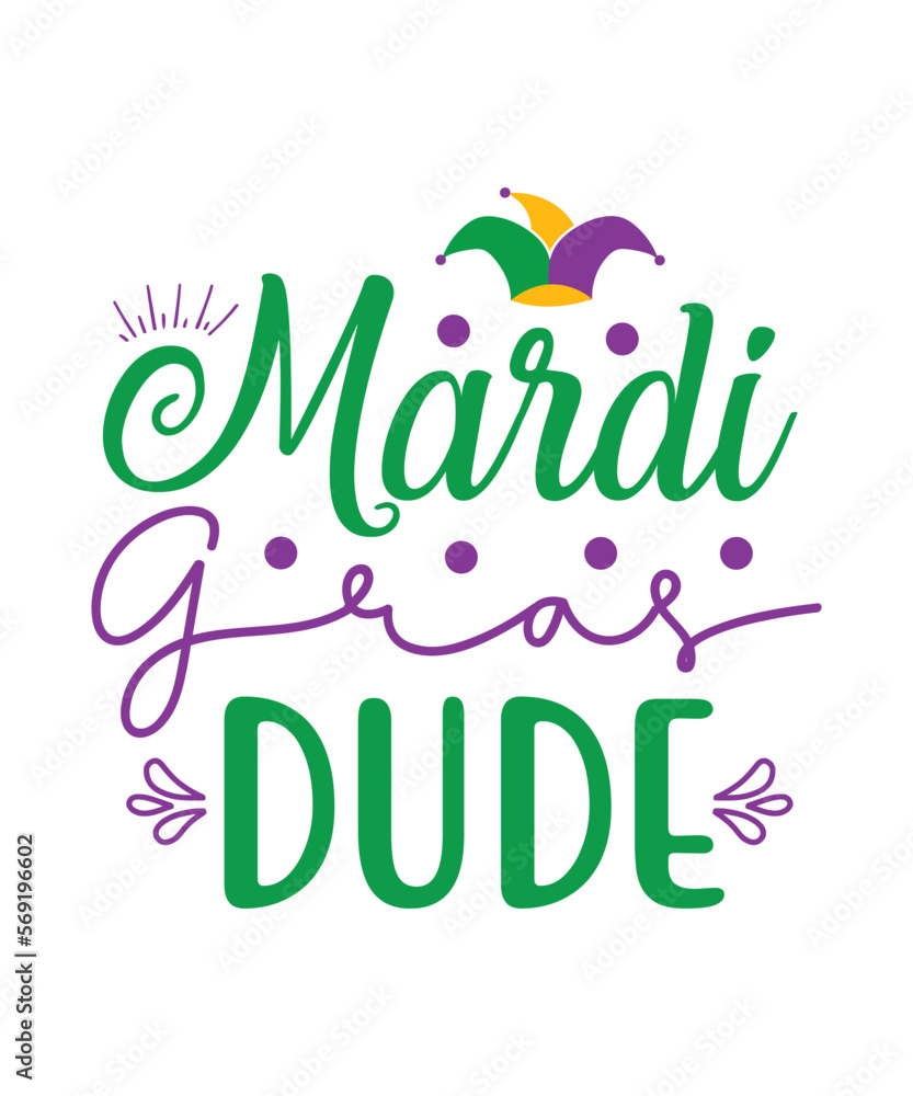 Mardi Gras svg Bundle, Mardi Gras Carnival svg, Fat Tuesday Carnival ...
