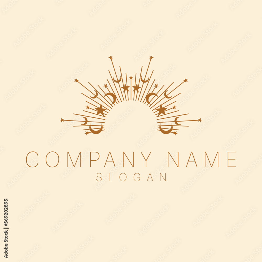 Crown logo graphic design template. Modern royal kinq queen abstract ...