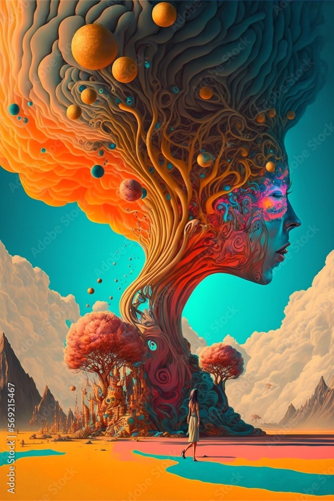 Trippy Tree Man