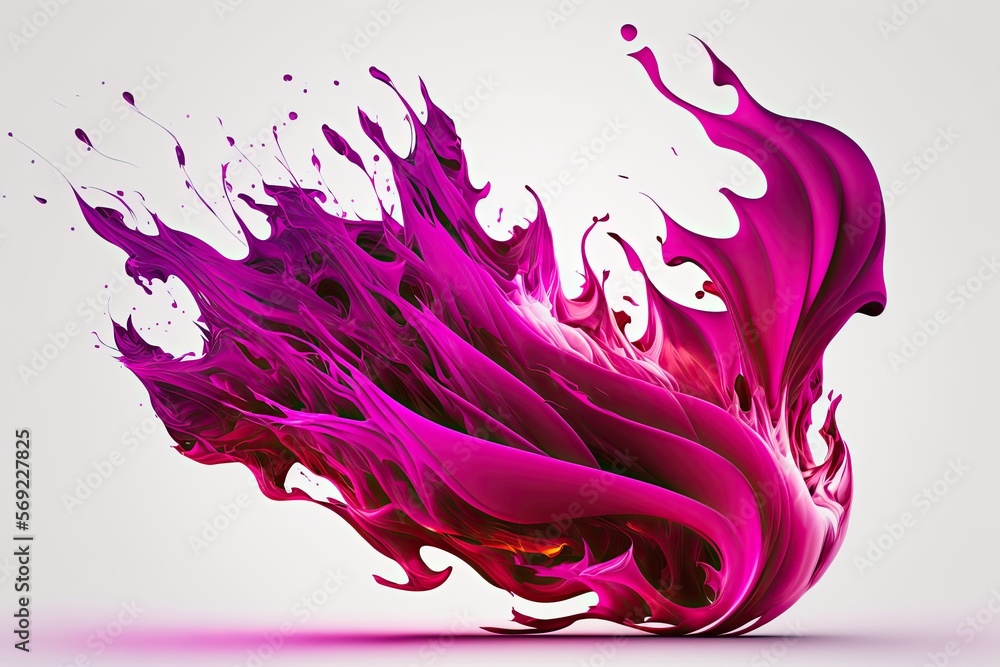magenta color flame movement Stock Illustration | Adobe Stock
