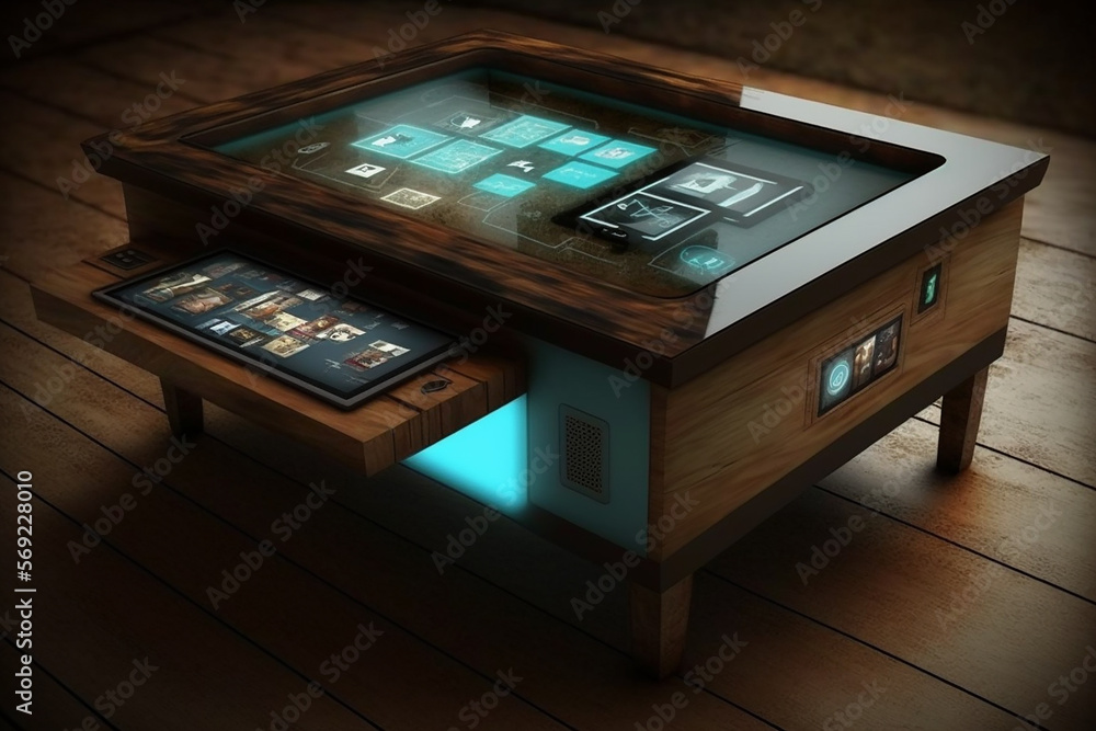 The Interactive Smart Coffee Table Experience created with Generative ...