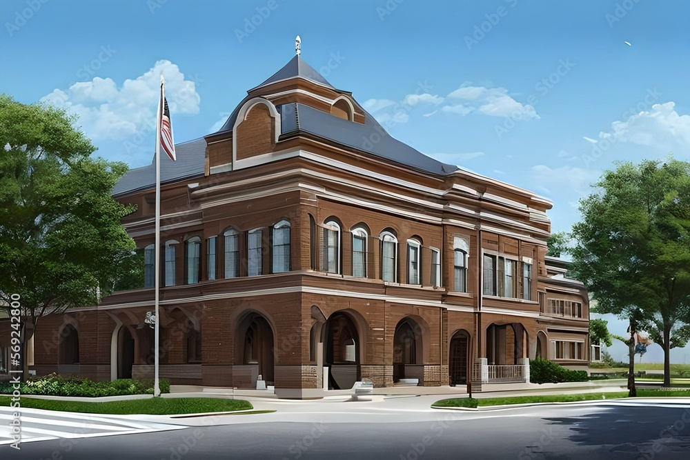 school building design Stock Illustration | Adobe Stock