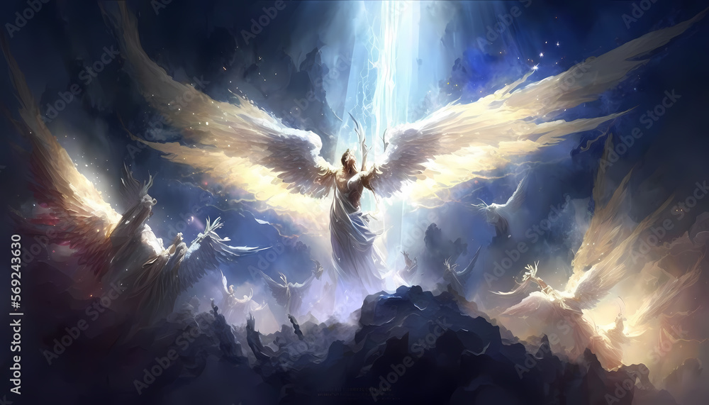 Divine Presence: Exploring God, Jesus, the Holy Spirit, and Angels, AI ...