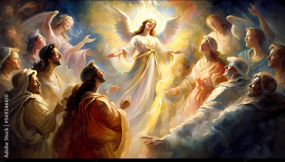 Divine Presence: Exploring God, Jesus, the Holy Spirit, and Angels, AI ...