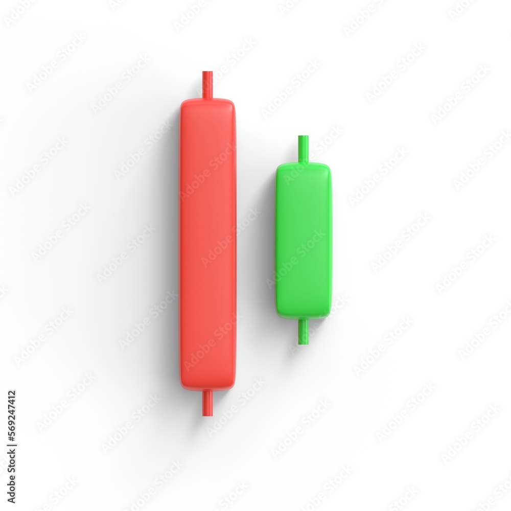 candle stick pattern Bullish harami. forex stock or crypto trading ...