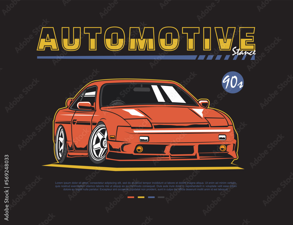 Vector Car 90s