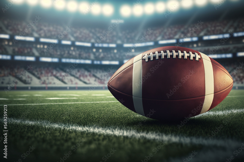 Nfl Football Stadium Close Up