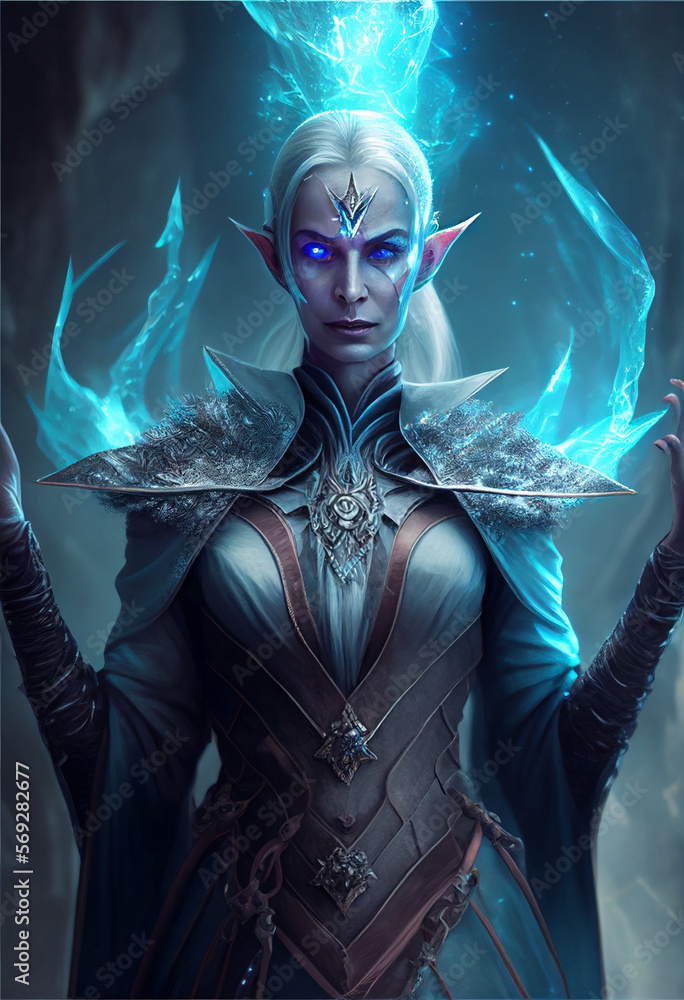 Eladrin Wizard Portrait