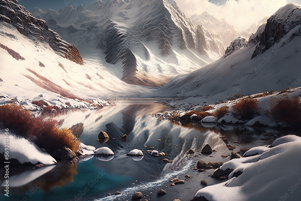 Nepal's snow-capped mountains provide a breathtaking backdrop for the ...