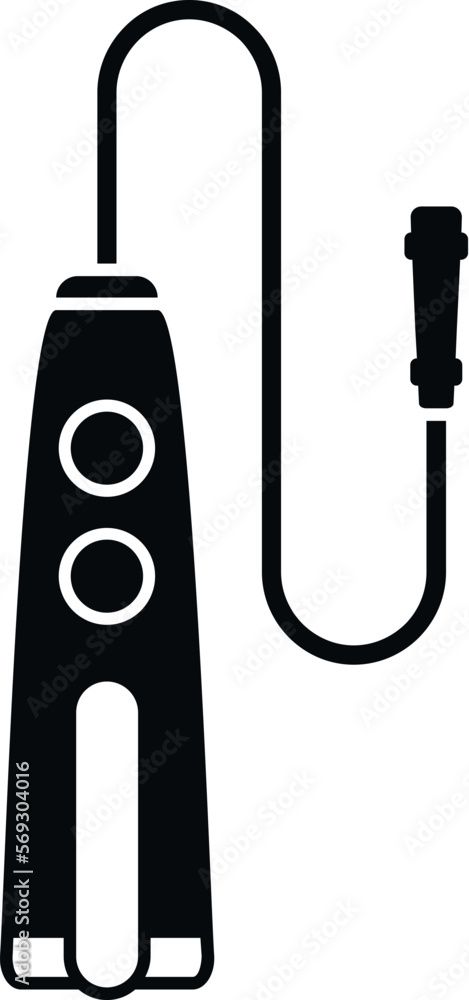 Endoscope inspection icon simple vector. Medical examination. Illness ...