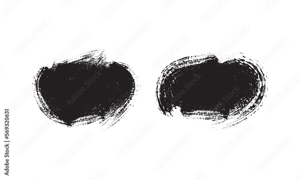 brush textures vector art, art brushes collection illustrator Stock ...