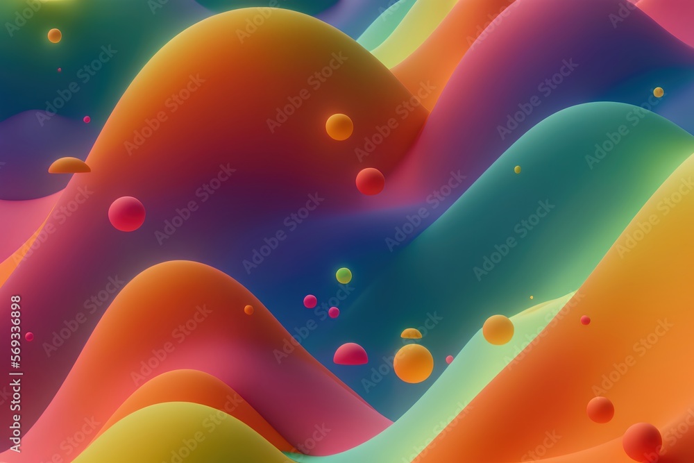 Abstract 3D background, 8k wallpaper Stock Illustration | Adobe Stock