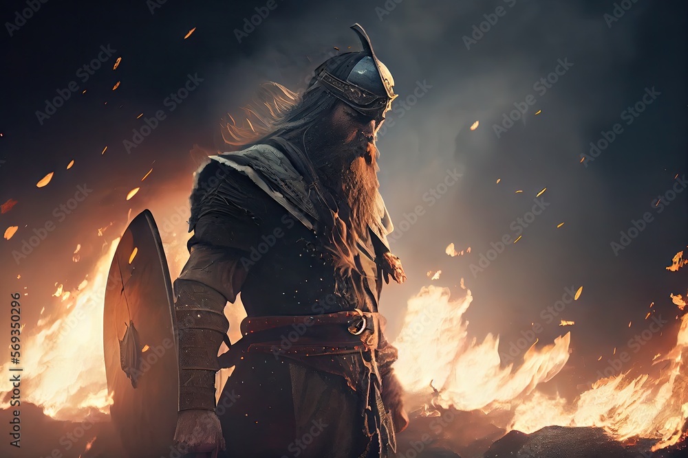 Viking warriors, generals, and Normans fought fiercely at the Battle of ...