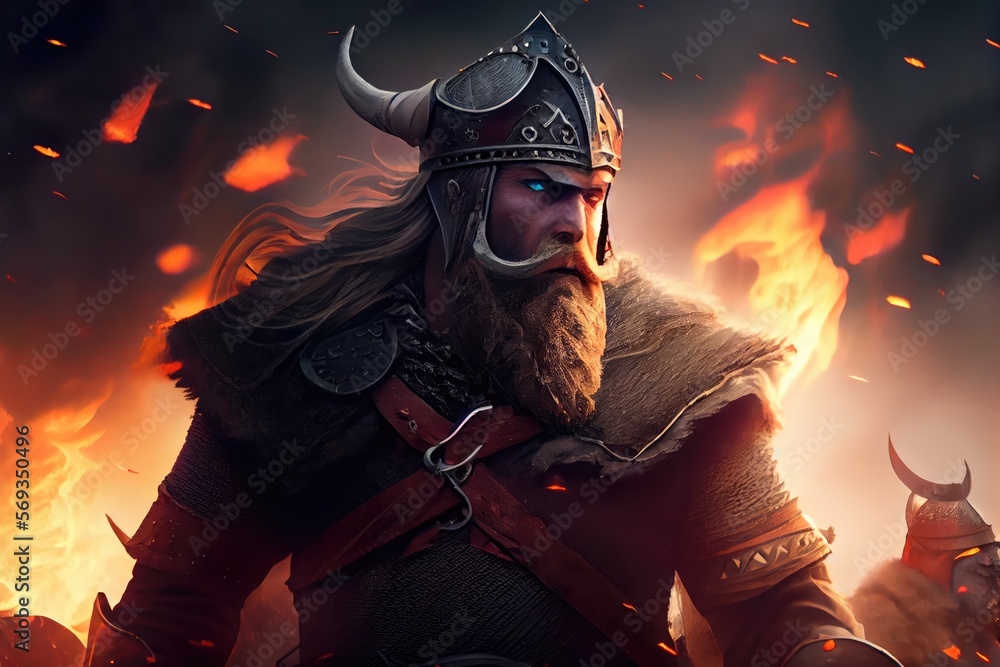 Viking warriors, generals, and Normans fought fiercely at the Battle of ...