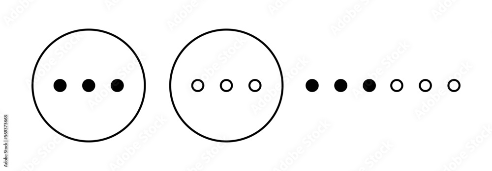 Menu Icon vector for web and mobile app. web menu sign and symbol ...