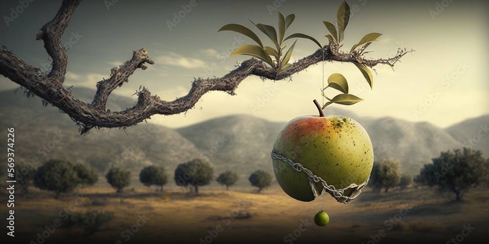 Low hanging fruit, concept of Easy Targets and Quick Wins, created with ...