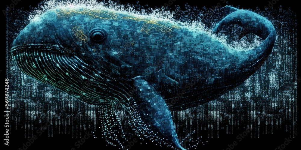 High resolution pixel art behemoth, created with Generative AI ...