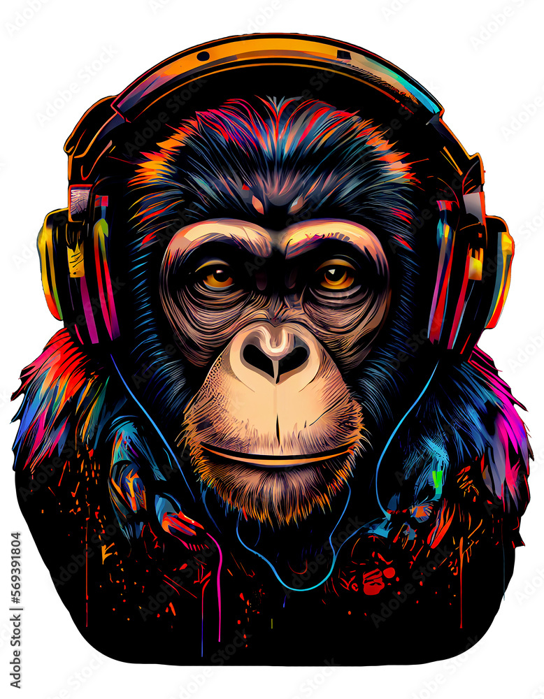 Voici une illustration de singe idéale pour vos pages web ou pour vos ...