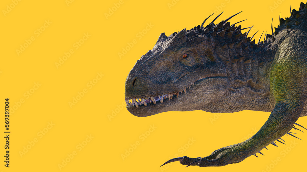 Photo Roaring dinosaur indominus rex, akiratrang | Posters, tableaux et ...