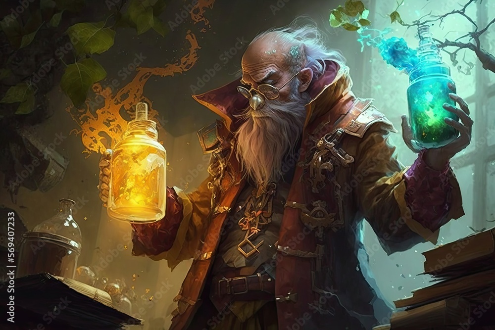A powerful alchemist, who can turn enemy units into gold and increase ...