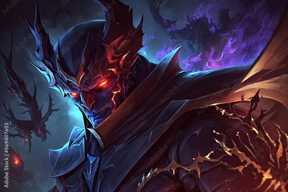 A powerful demon, who can increase his speed and damage at night and ...