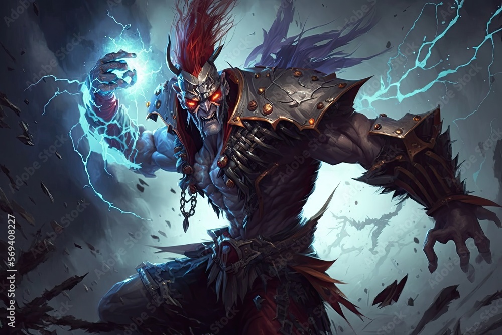 A powerful stormcrafter, who can stun and control enemy units with his ...