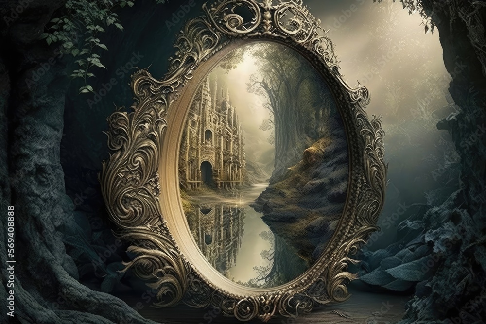 The Mirror of Erised, where one can see their deepest desires reflected ...