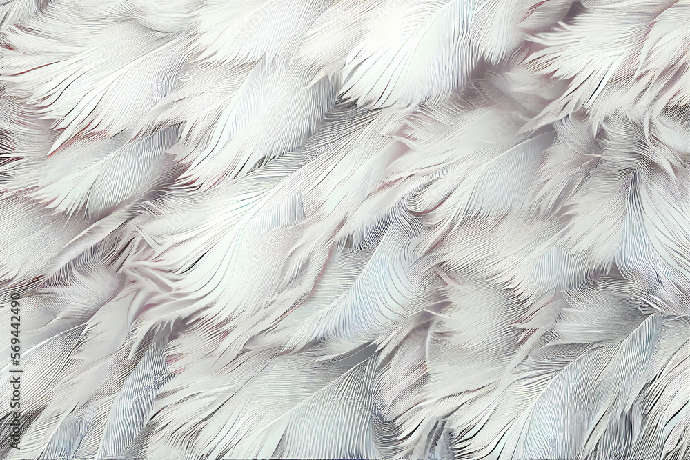 Exotic texture feathers background close up. Soft feathers pattern for ...