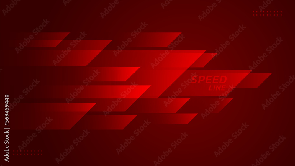 dark red sport background with abstract geometric movement speed Stock ...