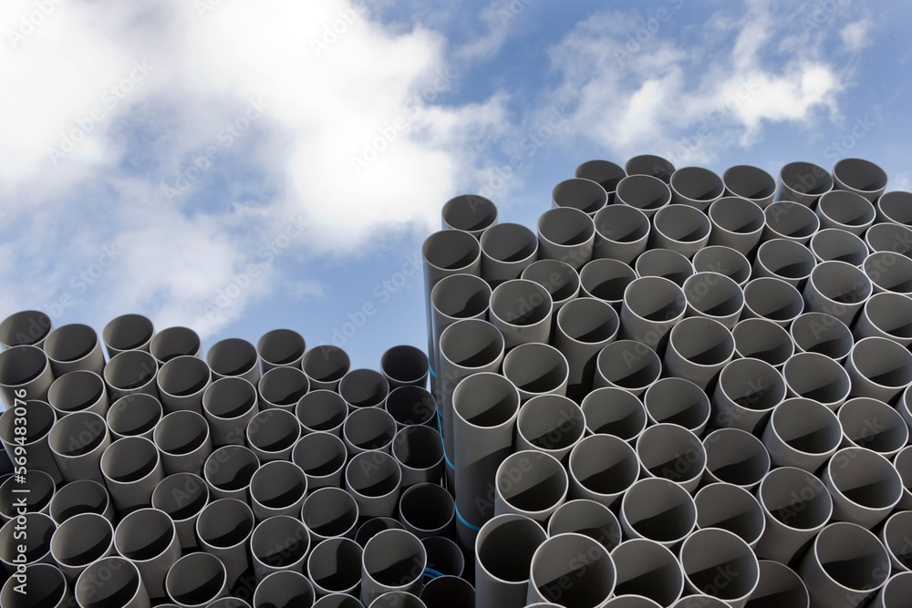 PVC pipes and tubes. Plastic pipes. PVC industry. Plastic industry ...