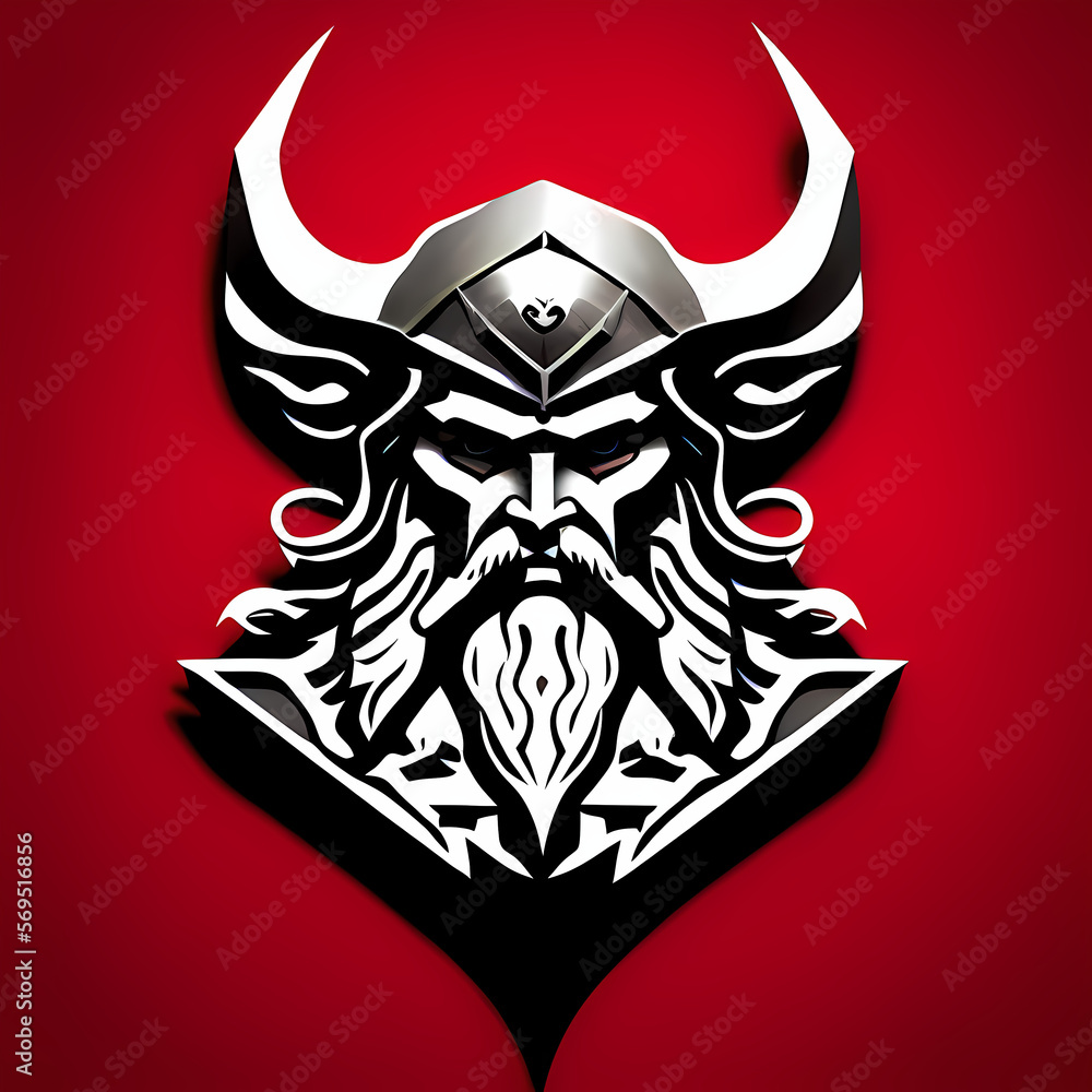 Logo / Icon of Odin, a Norse Viking god. Generative AI Stock Illustration | Adobe Stock