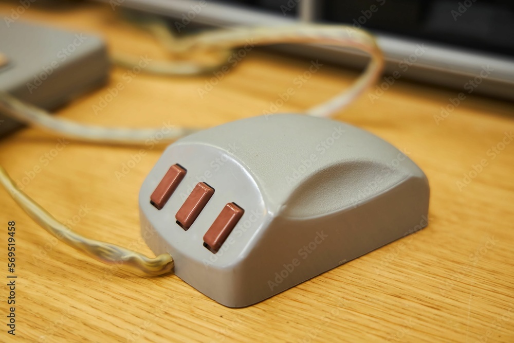 Moscow, Russia - May 7, 2022: Museum of Old Yandex Computers. The first ...