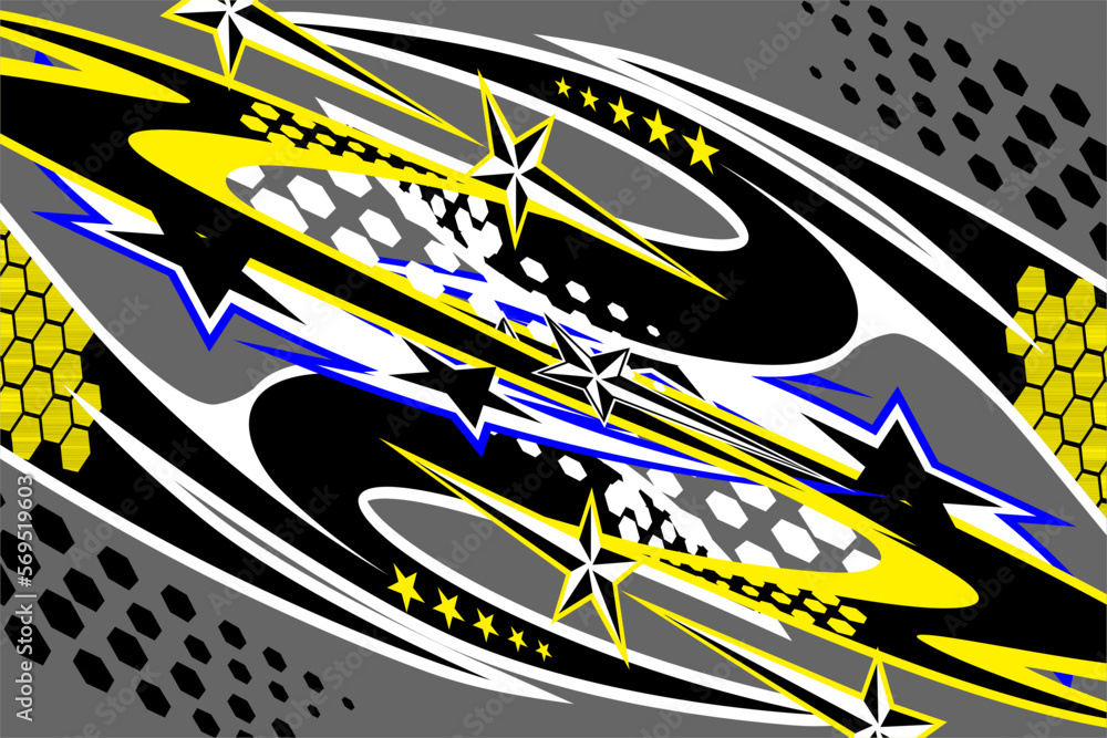 racing background vector design with a unique pattern and a combination ...