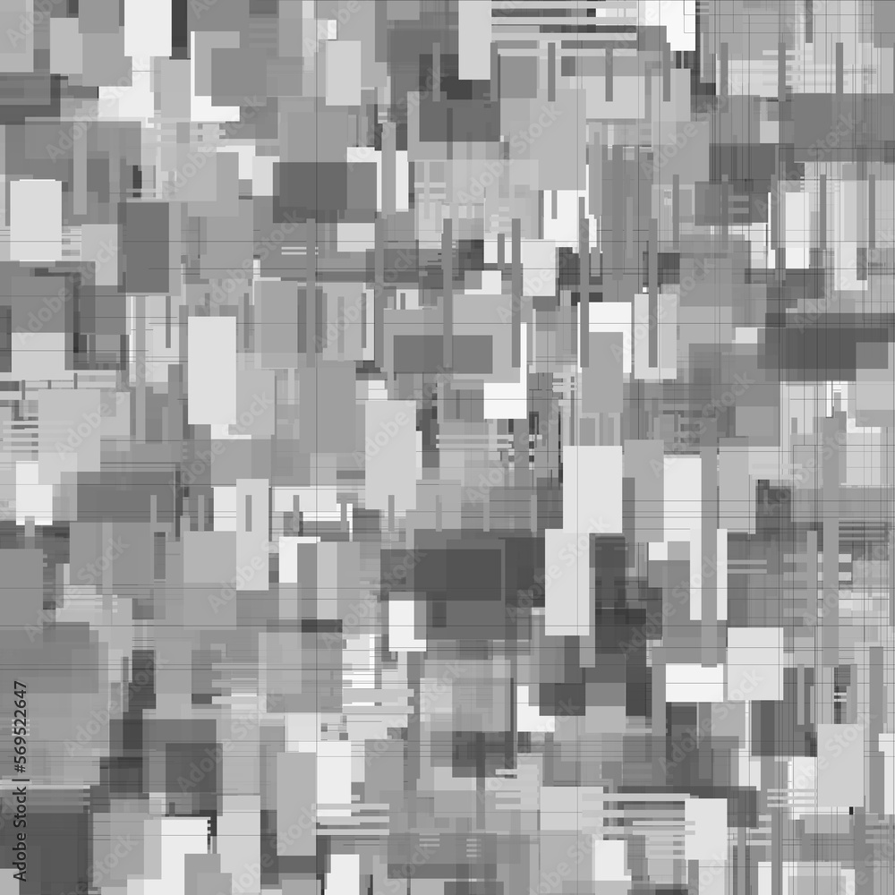 Greeble Cube Displacement Map 8000 Pixels Stock Illustration | Adobe Stock