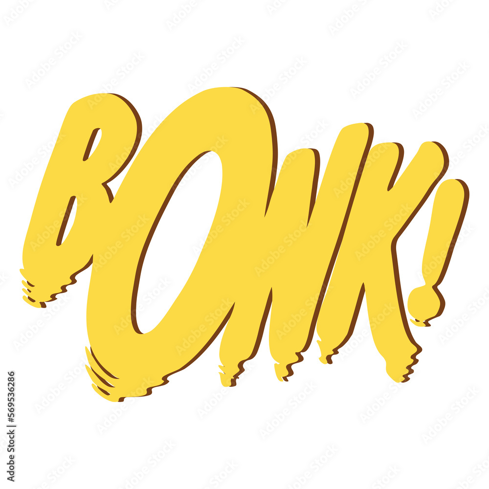 Comic Cartoon Fighting Word on Transparent Background Stock ...