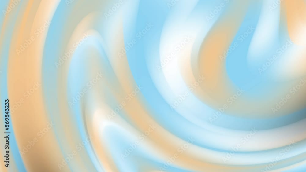 Liquid gradient colors shapes. 3d animation looped. Graphic design ...