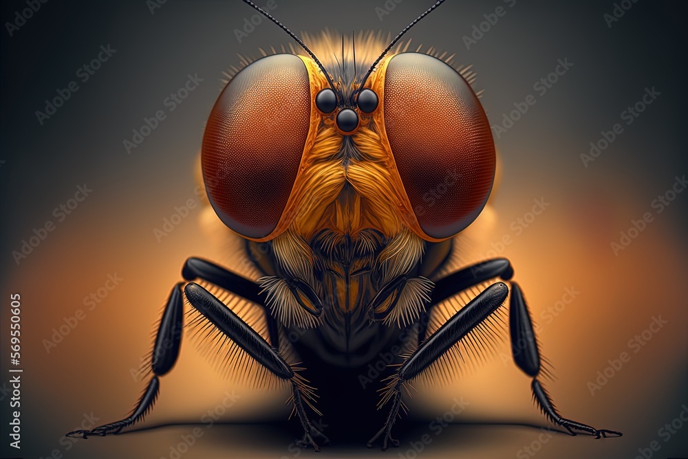 Fruit fly (Leptophryne borbonica) with a chirping voice Frontal ...