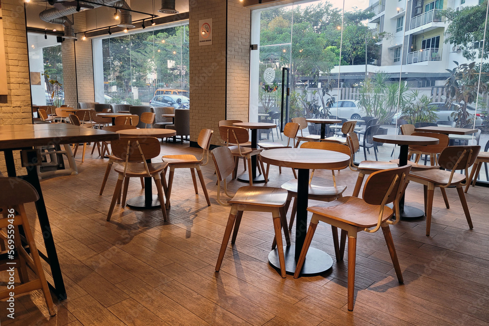 PENANG, MALAYSIA - 6 JAN 2023: Interior view of The Coffee Bean and Tea ...