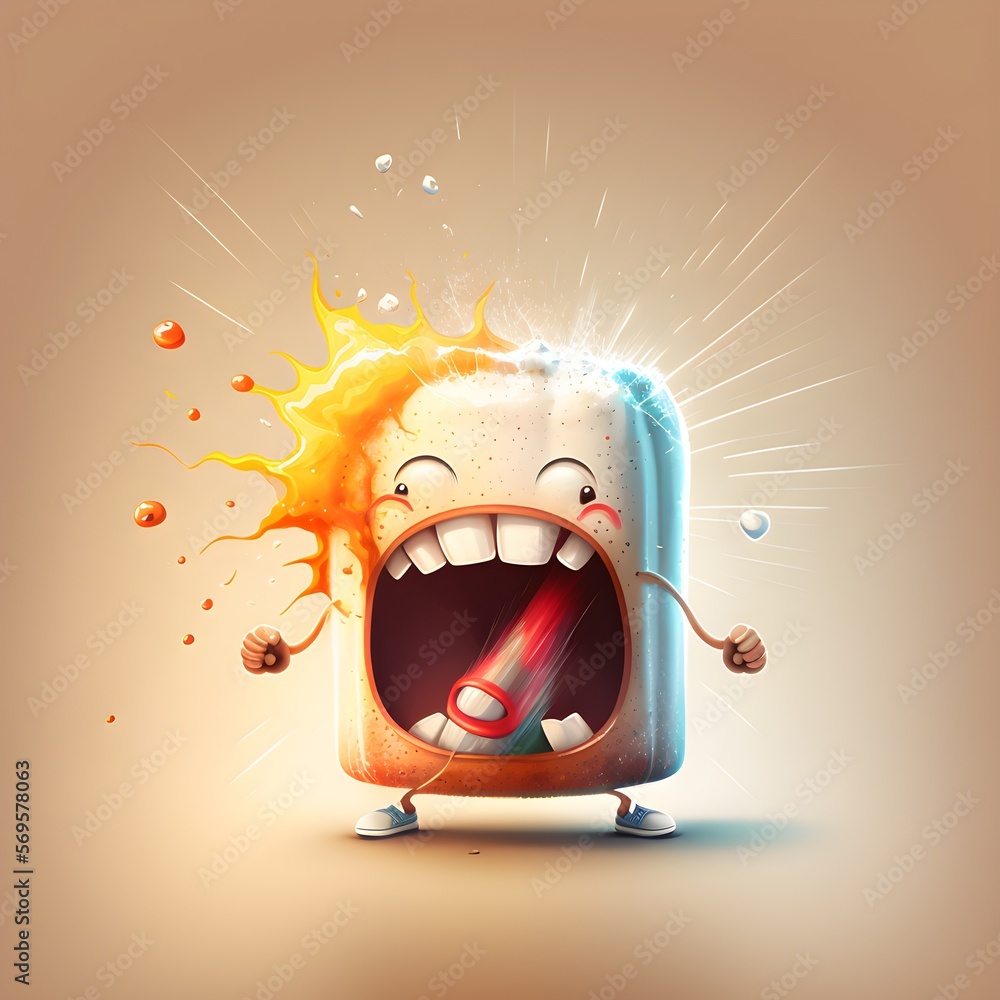 "Fizzy Fun: A Cartoon Celebration of Soda" | Generative AI Artwork ...